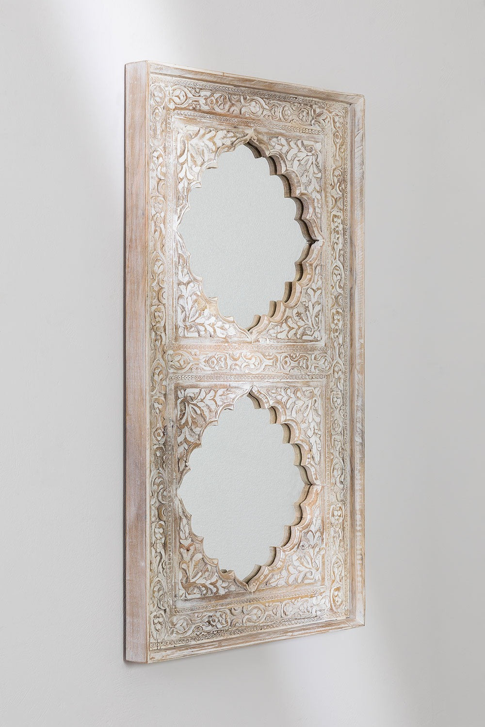 Double Wall Mirror Bengal Indian Wall Mirror Jharokha Mirror | Vintage ...